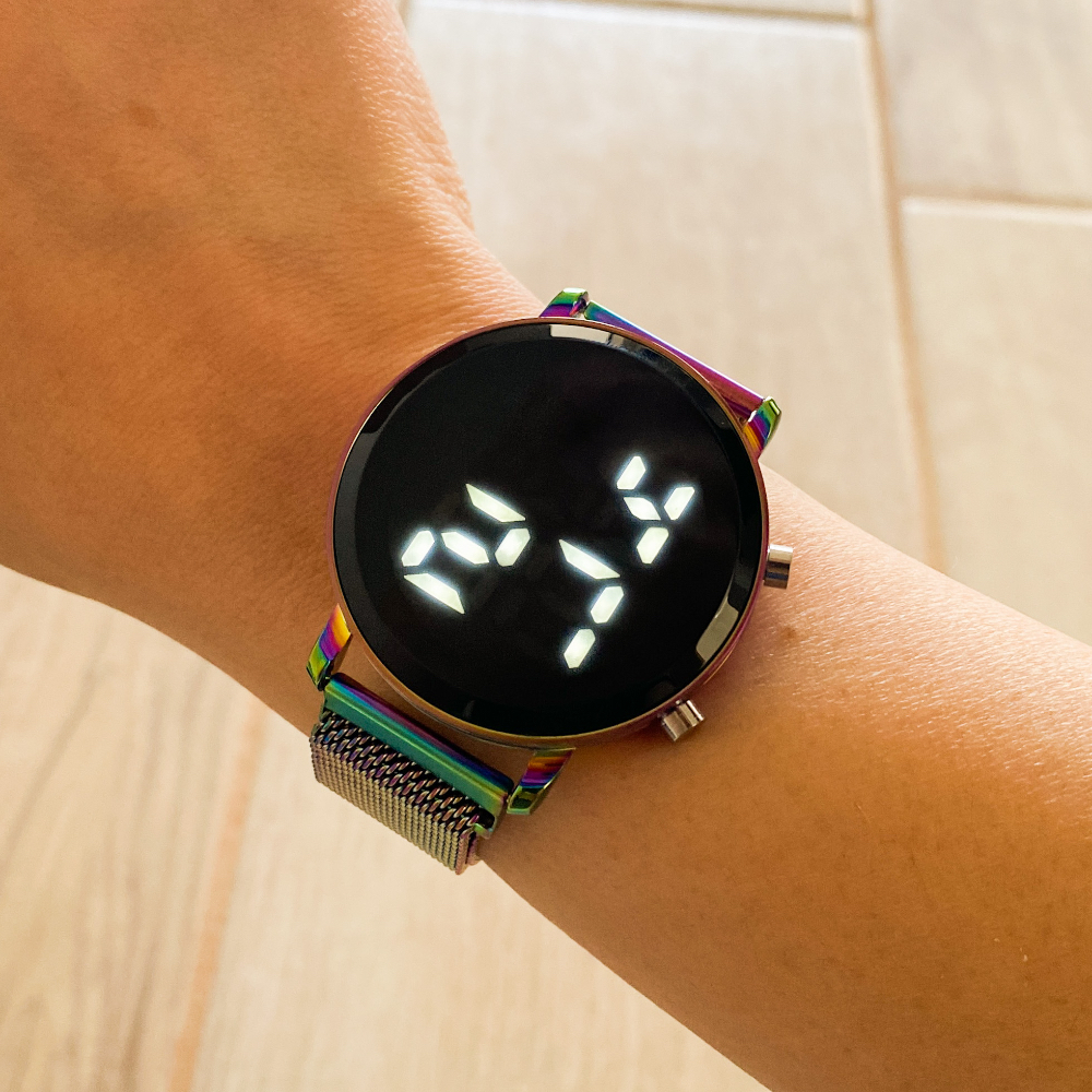 RELOJ DIGITAL MAGNETICO TORNASOL 2990 – Benny Store